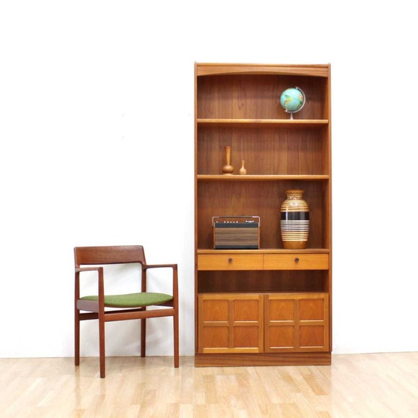 Mid Century Modern Bookshelf - Etsy