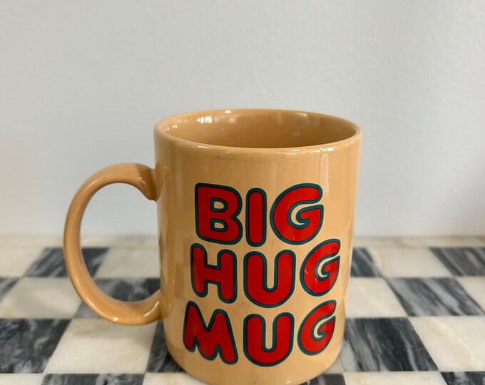 Vintage Big Hug Mug FTD Thailand - Etsy