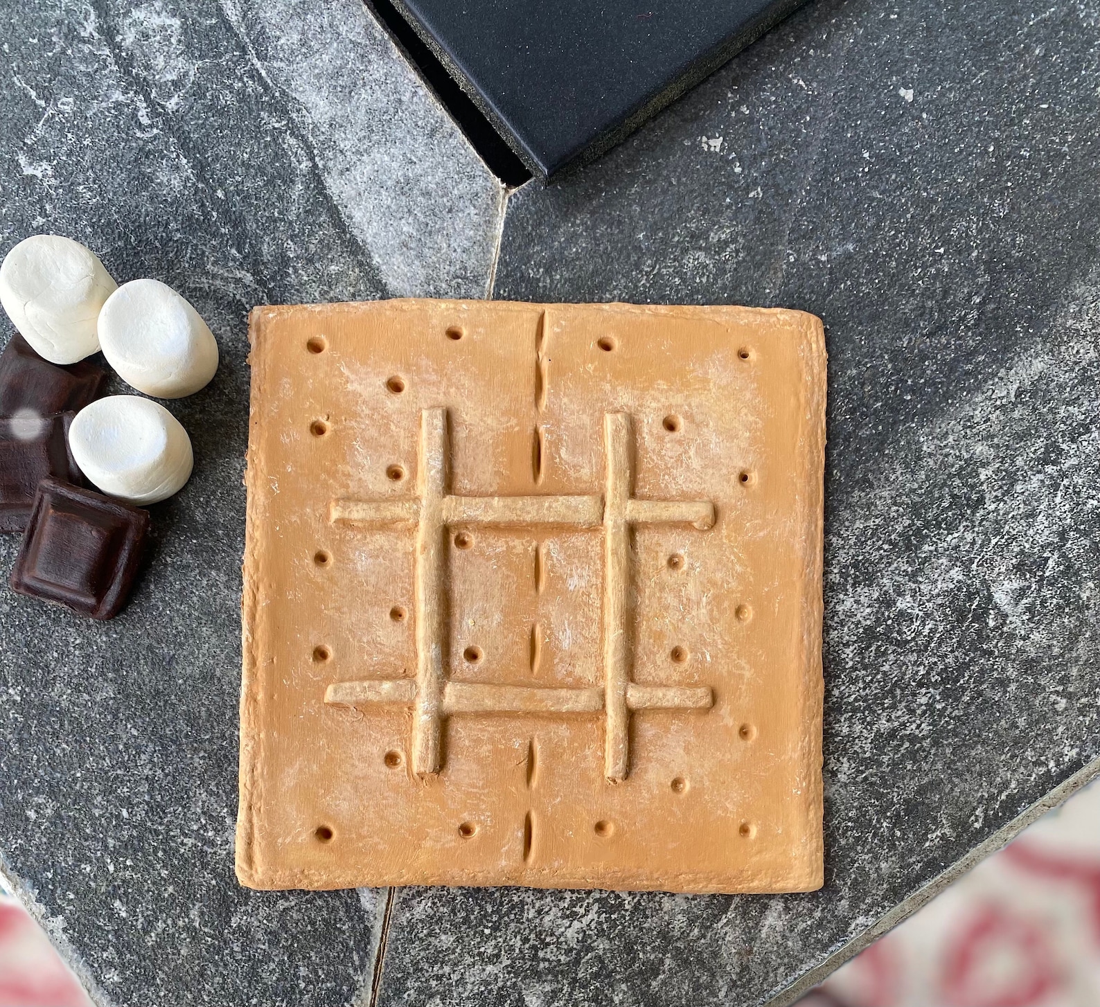 Tic Tac Toe Board Clay Smores Inspired Clay Tic Tac Toe Game Etsy