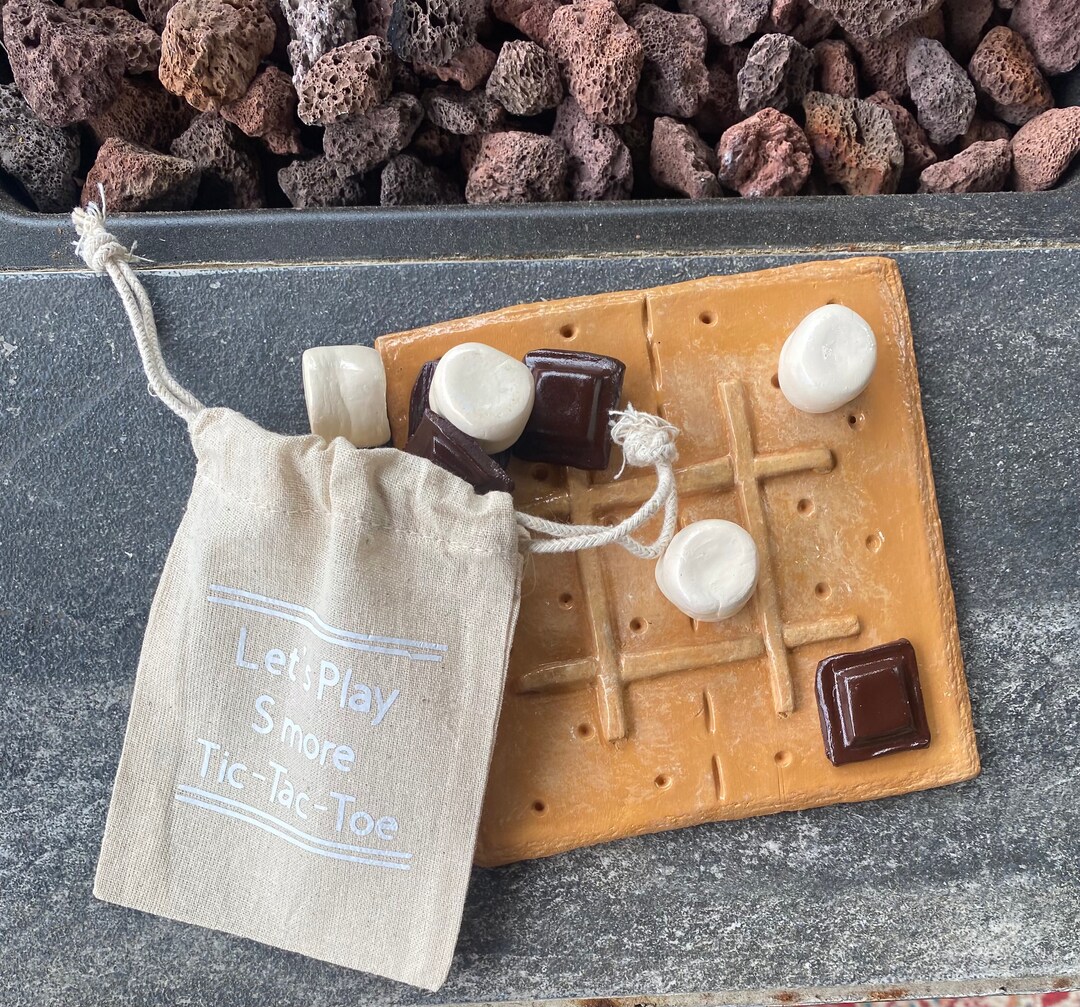 Buy Tic Tac Toe Board Clay Smores Inspired Clay Tic Tac Toe Game Online ...