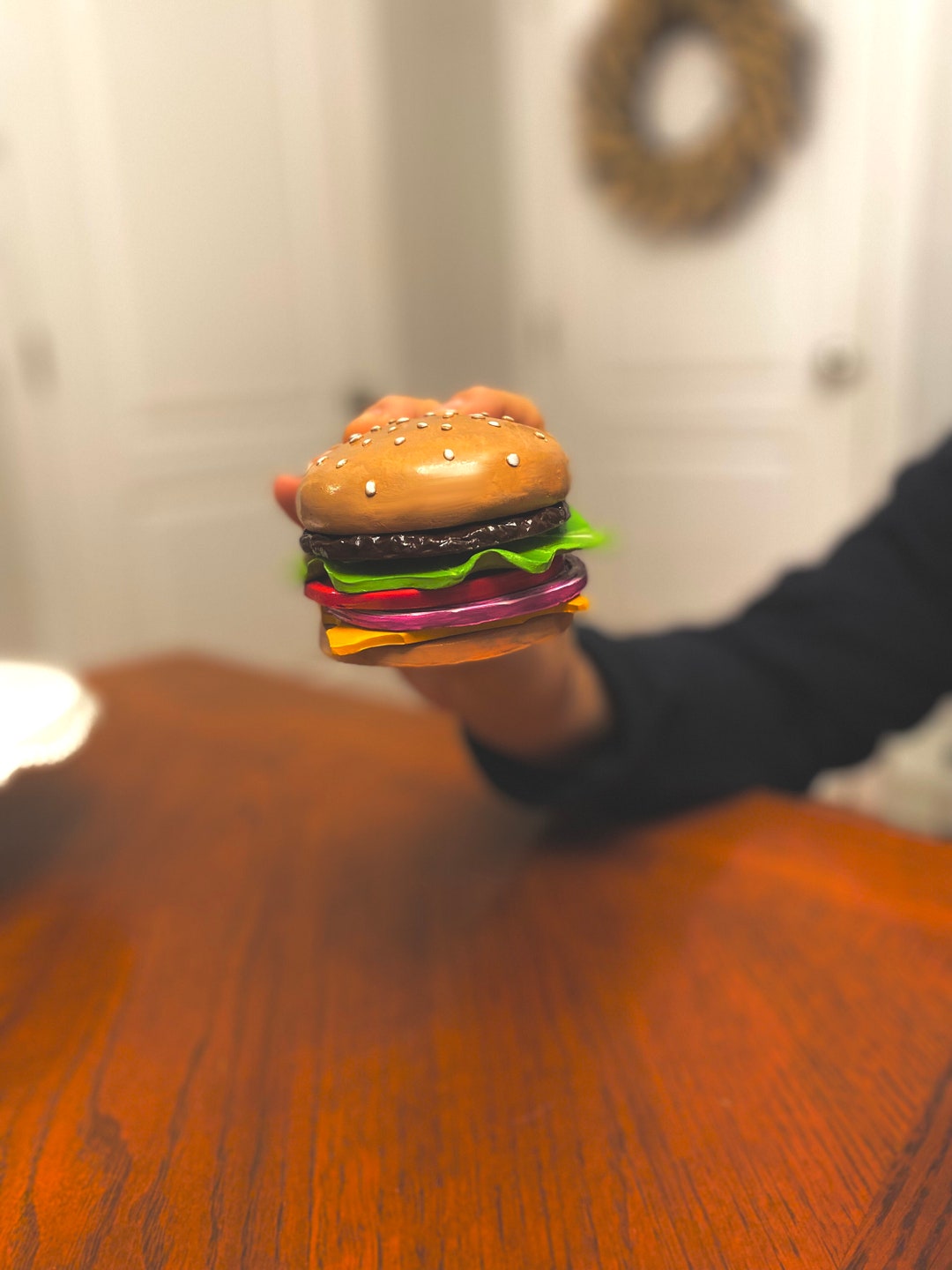 Handmade Burger Coaster Set, Handmade Hamburger Drink Coasters - Etsy ...