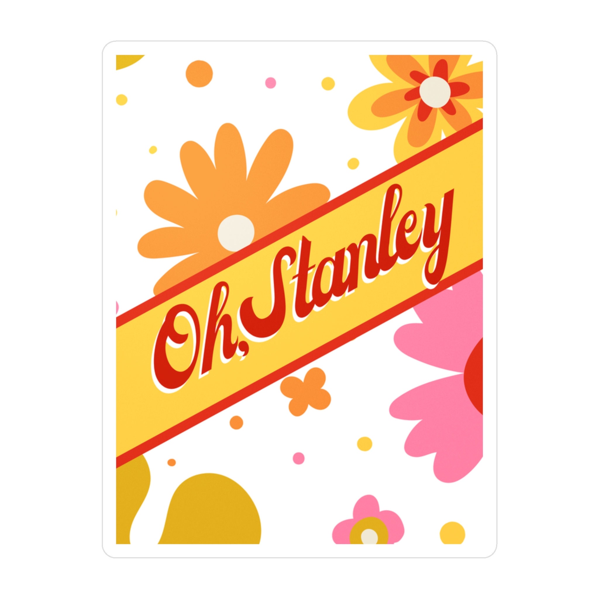 OH STANLEY Mrs. ROPER Stickers Kiss-cut Vinyl Decals - Etsy