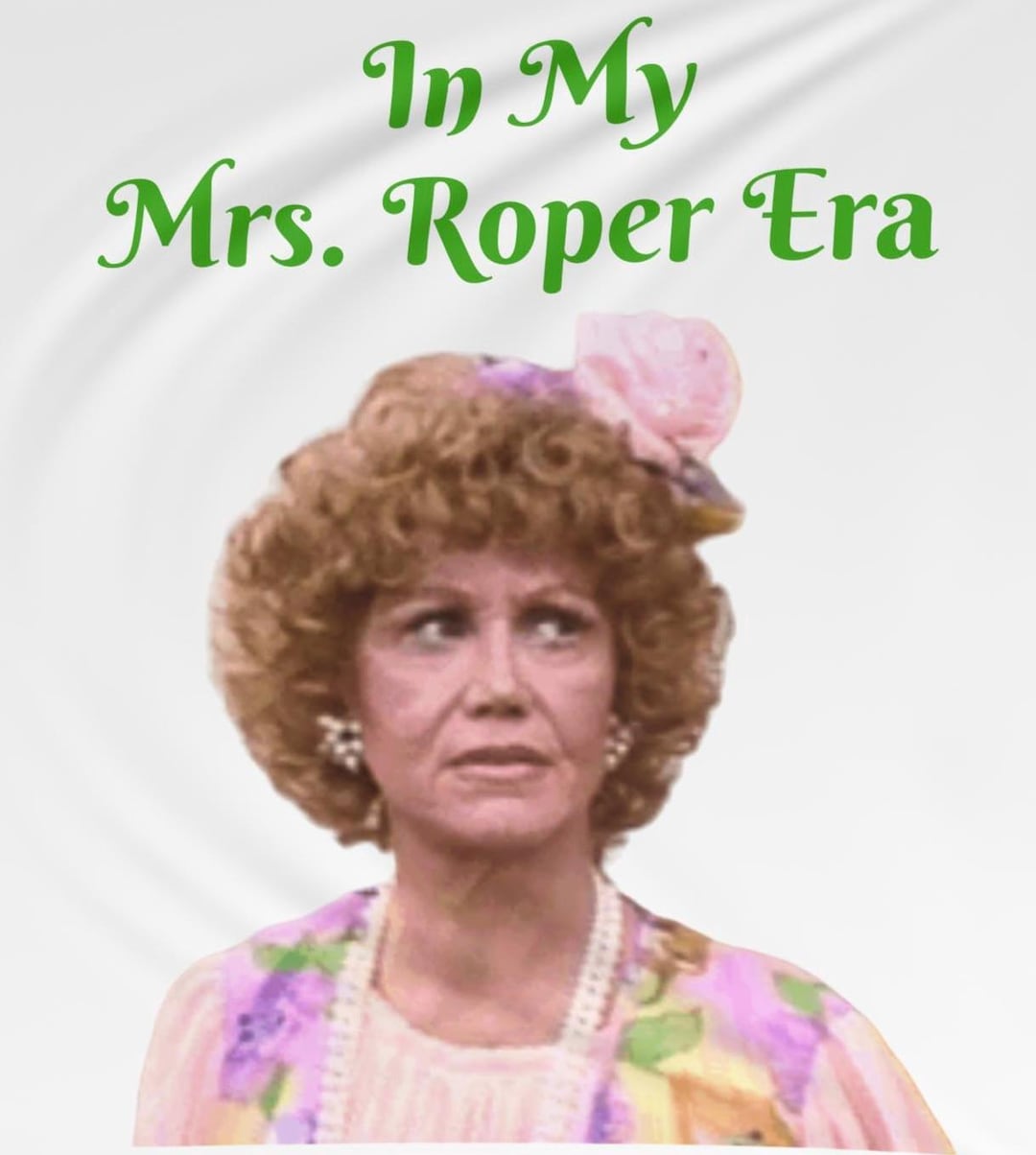 Roper Romp Mrs. Roper Era Indoor Wall Tapestries - Etsy