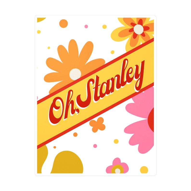 OH STANLEY Mrs. ROPER Stickers Kiss-cut Vinyl Decals - Etsy