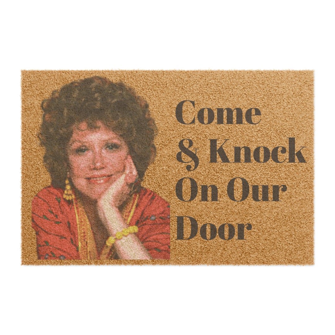 Mrs. Roper Doormat Gift Roper Romp Welcome Mat - Etsy
