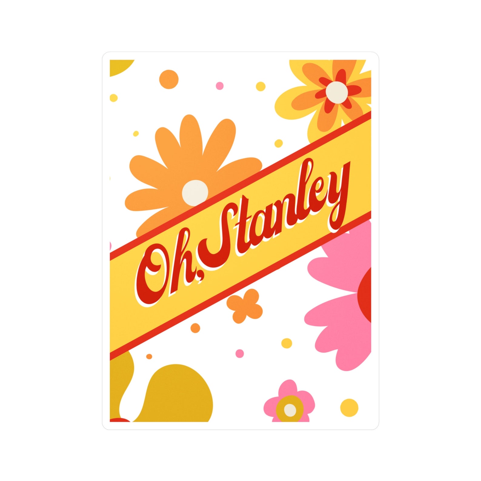OH STANLEY Mrs. ROPER Stickers Kiss-cut Vinyl Decals - Etsy