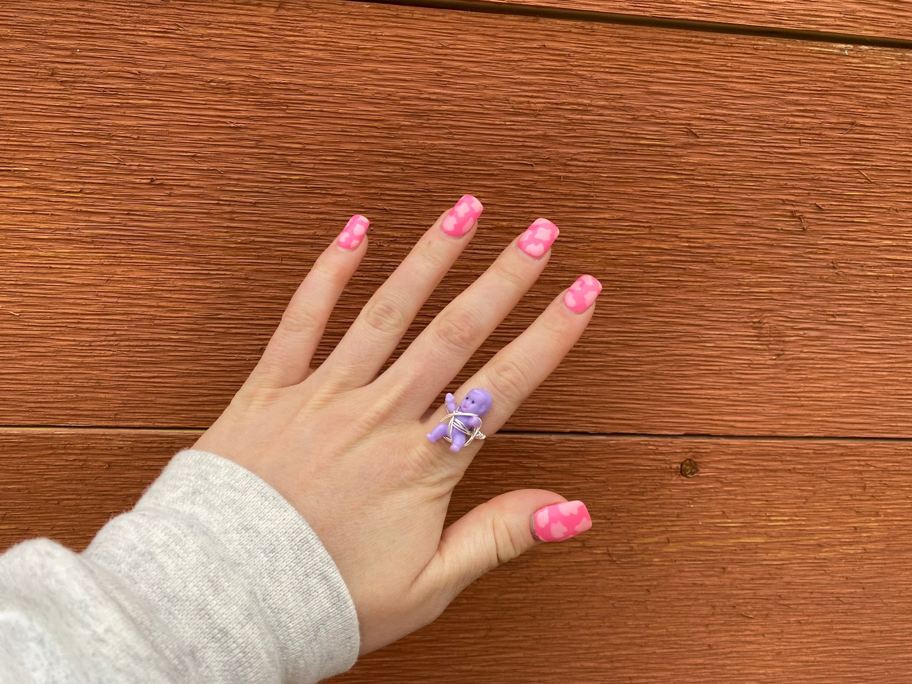 Baby Wire Wrapped Ring plastic baby | Etsy