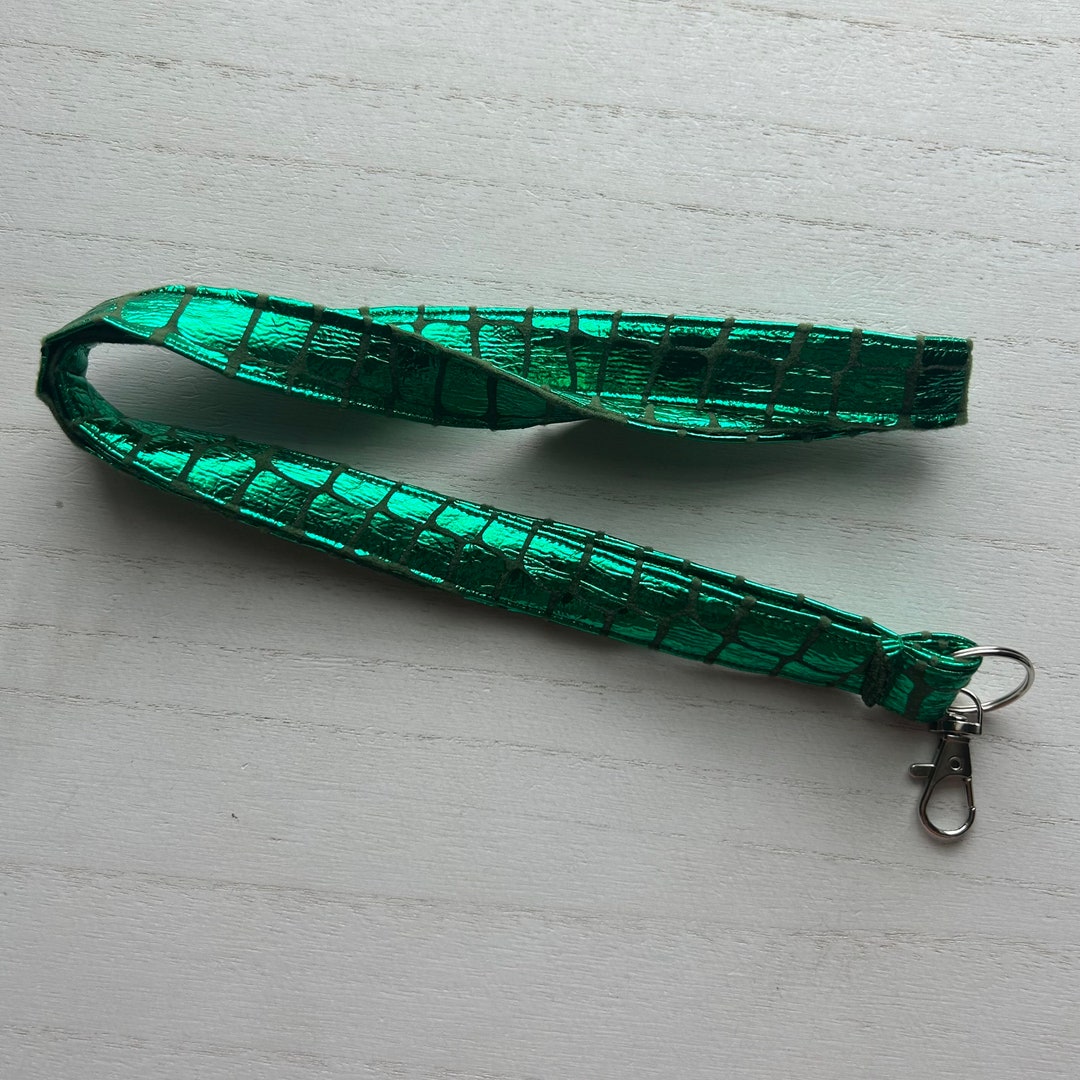 Shiny Full Alligator Lanyard, Teacher Lanyard, Back to School, Id ...