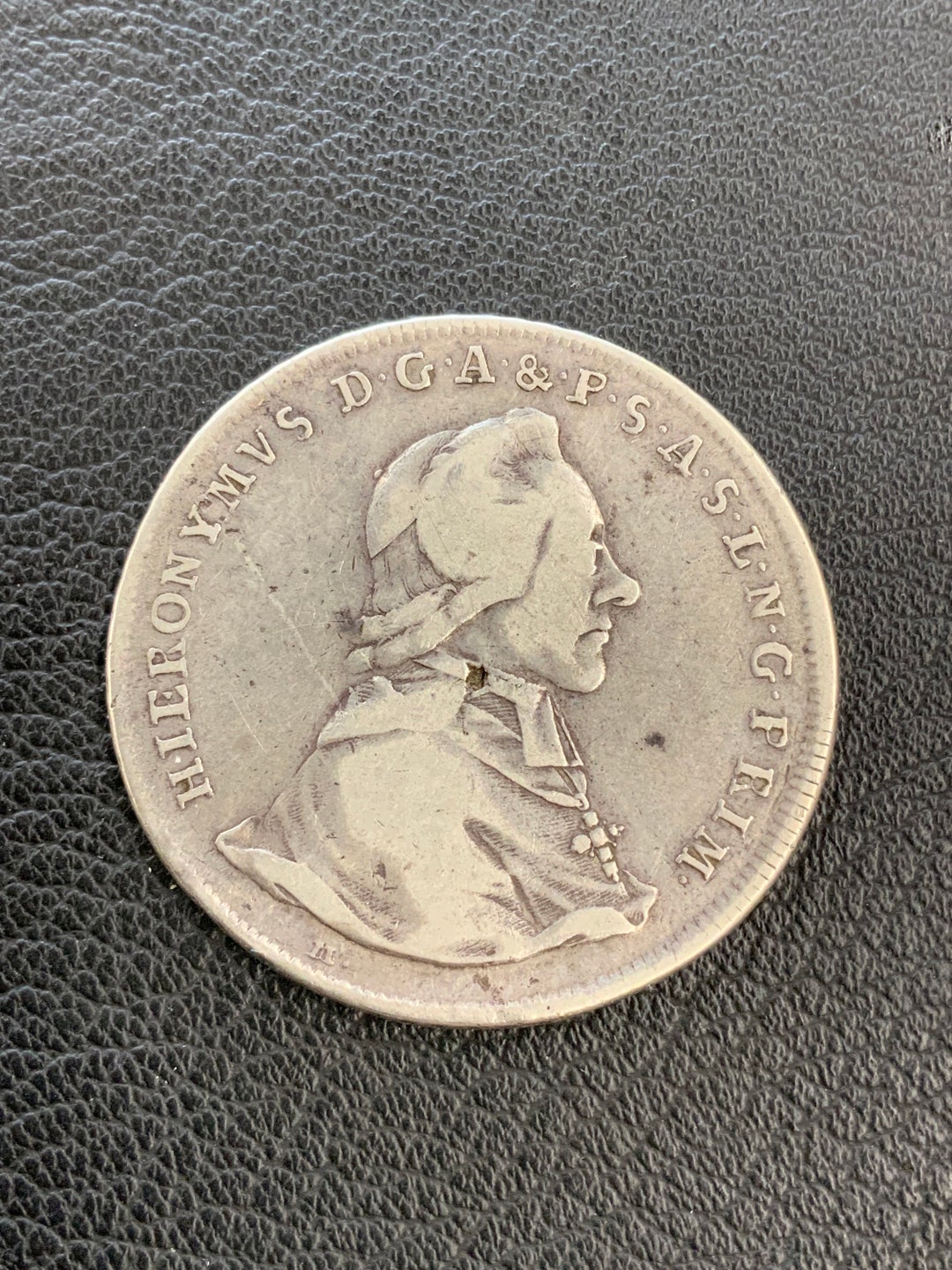 Salzburg 1784 1 Thaler Silver Coin Austria Taler Rare - Etsy