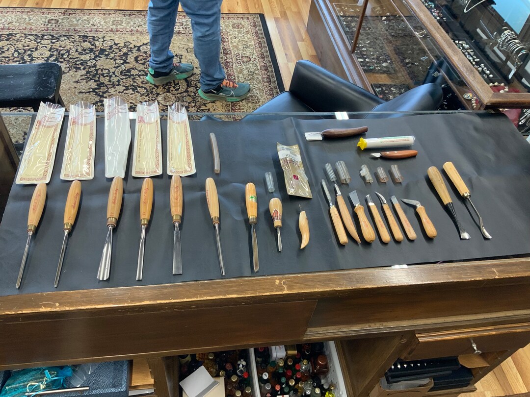 Robert Sorby Wood Carving Tools/knives Lot - Etsy