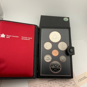 1979 Royal Canadian Mint 7 Coin Proof-like Silver Set - Etsy