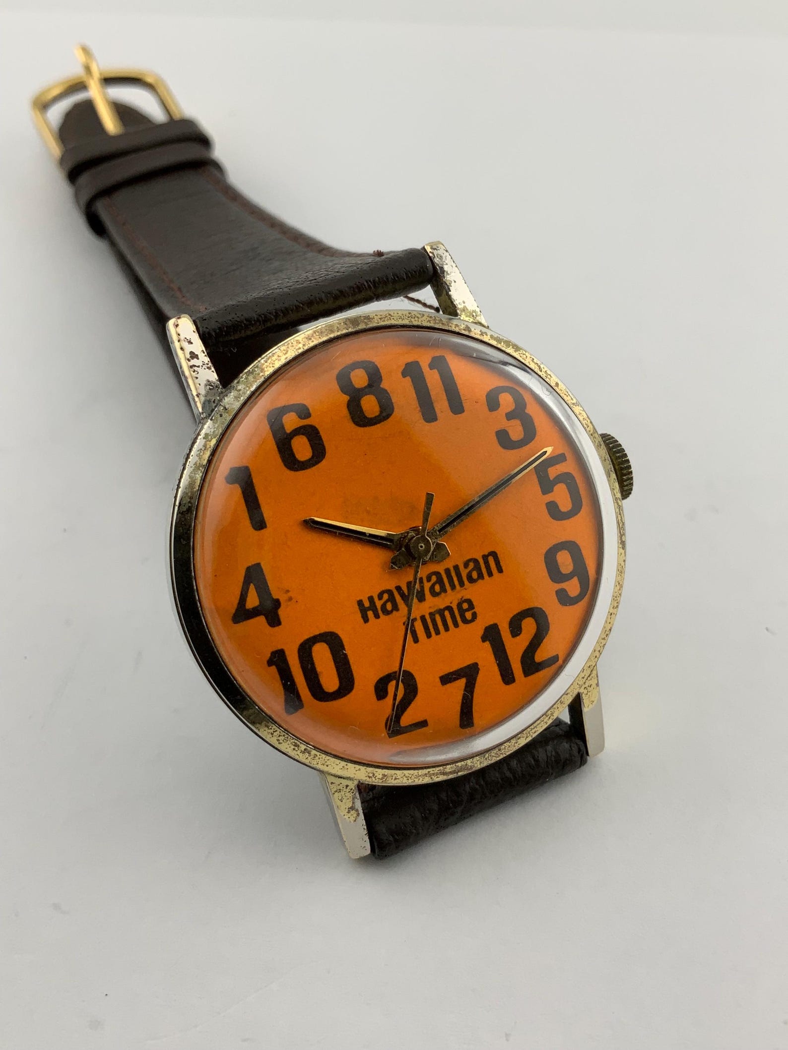 Vintage Hawaiian Time Manual Wind Wristwatch in Working Condition - Etsy