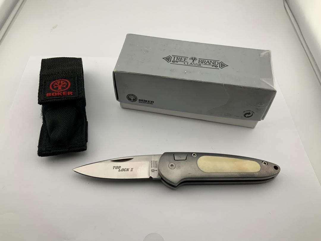 Boker Top Lock II Tactical Knife - Etsy