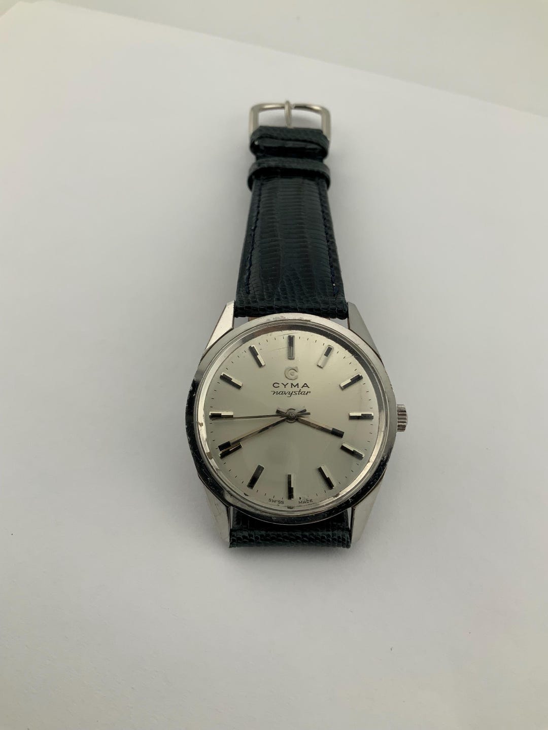 Vintage Cyma Navystar Mens Automatic Wristwatch - Etsy