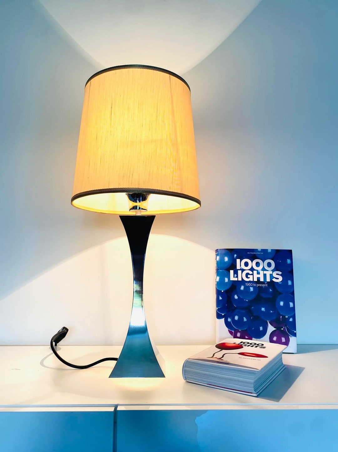 High Society Pyramid Lamp Design Montagna Grillo Tonello 70s Steel ...