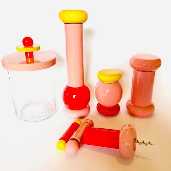 Twergi Alessi Complete Collection in Pink Design Ettore - Etsy UK