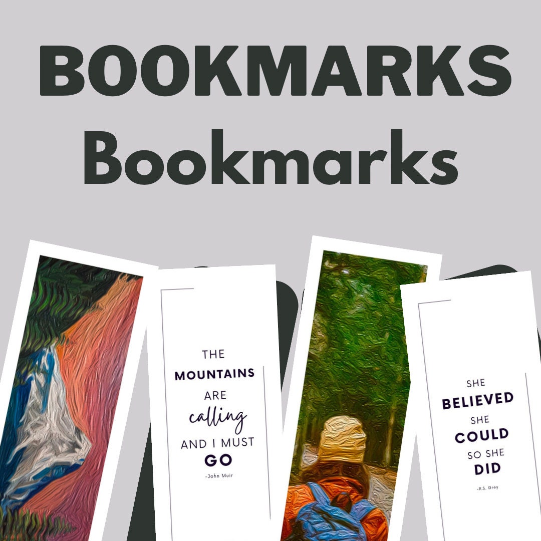 Inspirational Quote Bookmarks | Wellness Bookmarks | Wisdom Bookmarks ...