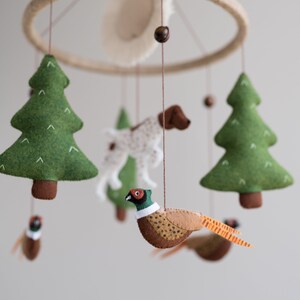 Baby Mobile for Crib, Pheasant Hunting, German Shorthaired Pointer ...