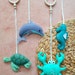 Ocean Baby Play Gym Toys, Nautical Hanging Play Gym, Nursery Activity ...