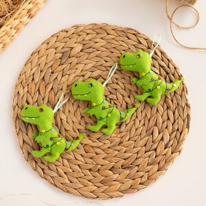 Dinosaur Ornament, T Rex Ornament for Tree, Gift for Grandson, Dinosaur ...