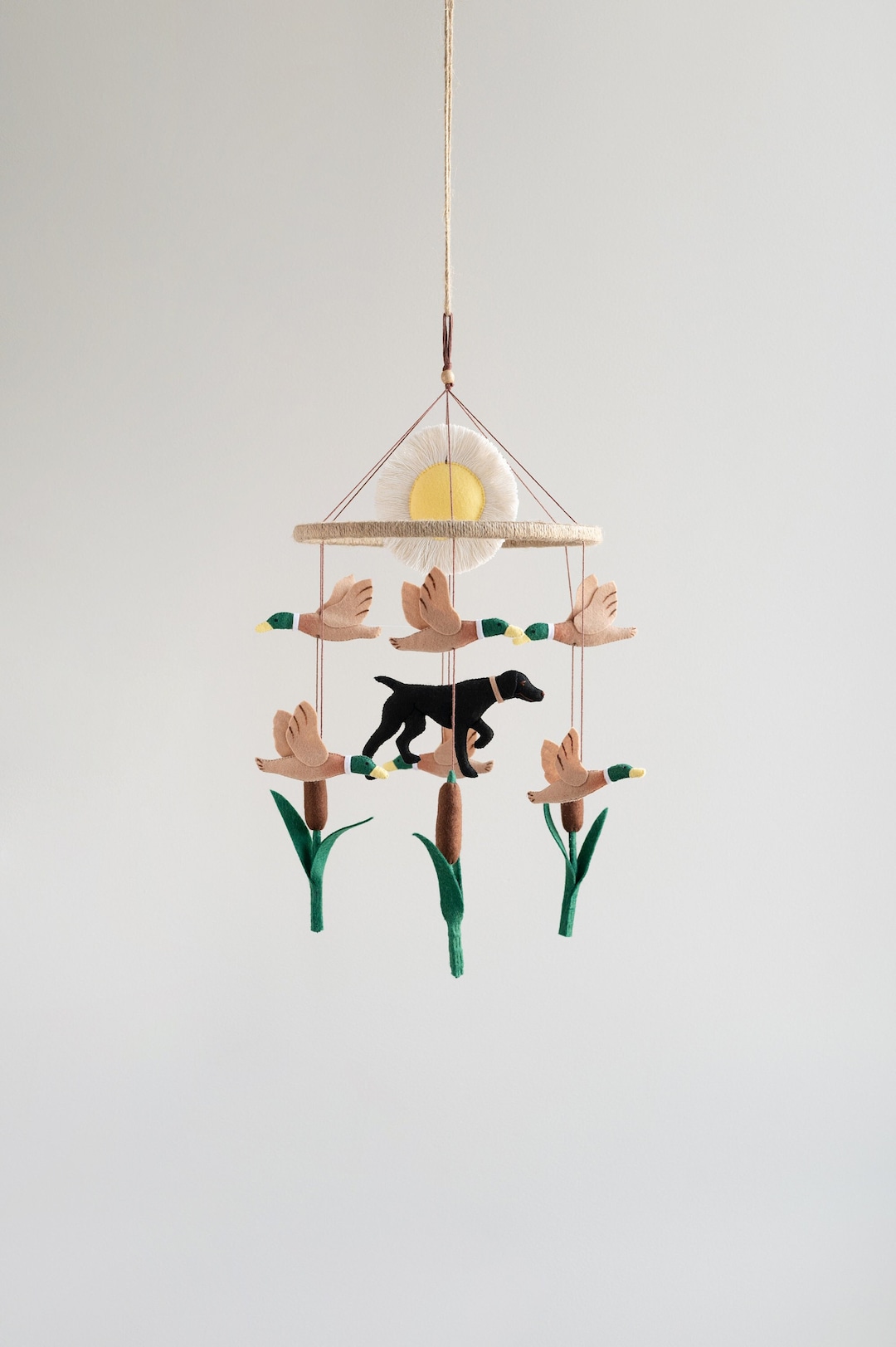 Baby Crib Mobile Boy, Hunting Nursery Decor, Mallard Duck Baby Mobile ...