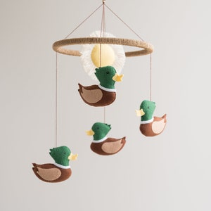 Baby Mobile Mallard Duck, Hunt Nursery Mobile, Expecting Mom Gift - Etsy