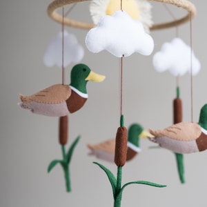 Baby Mobile Mallard Duck, Bird Nursery Decor, Unique Baby Gift - Etsy