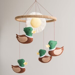 Baby Mobile Mallard Duck, Hunt Nursery Mobile, Expecting Mom Gift - Etsy