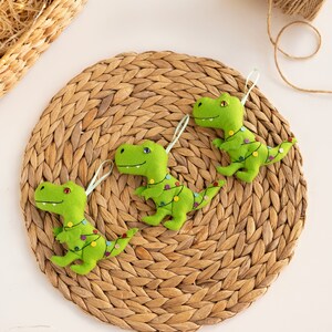 Dinosaur Ornament, T Rex Ornament for Tree, Gift for Grandson, Dinosaur ...