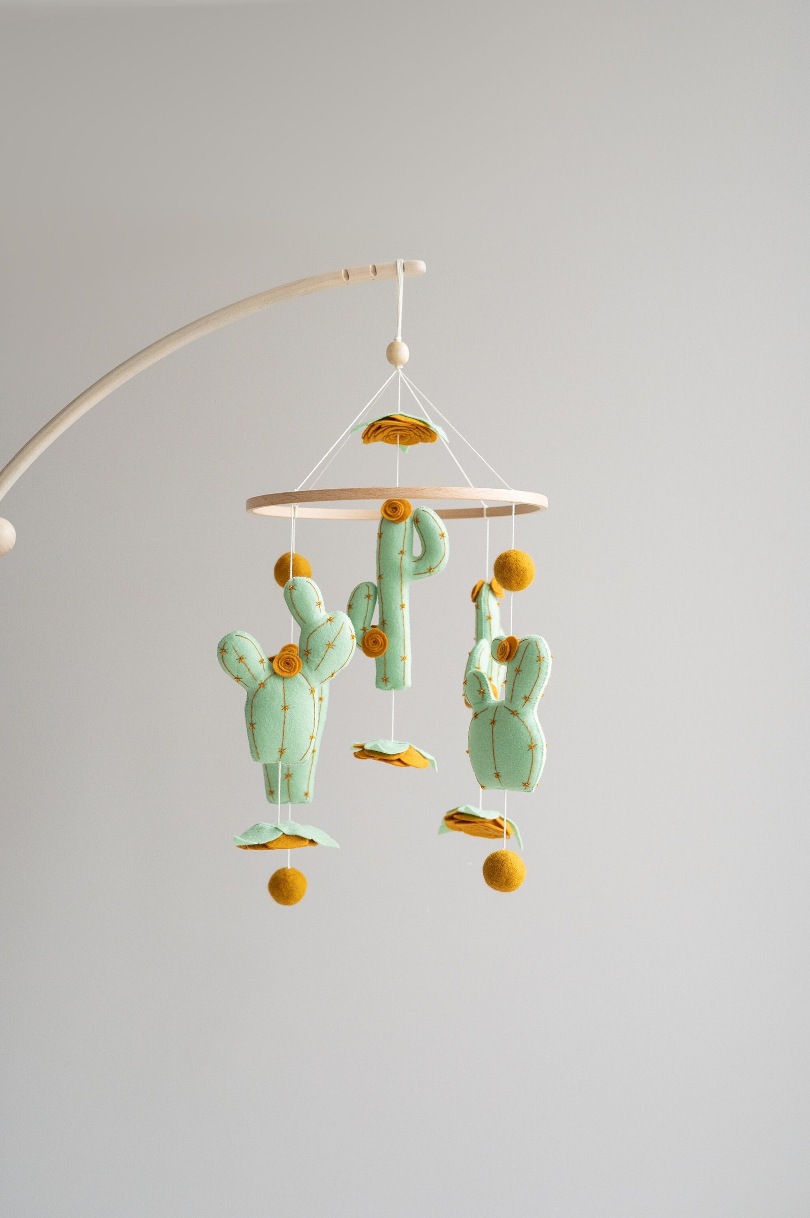 Cactus Baby Mobile Cactus Decor Desert Nursery Decor | Etsy