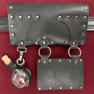 Leather Potion Vial Holster: Custom Costume Pouch - Etsy