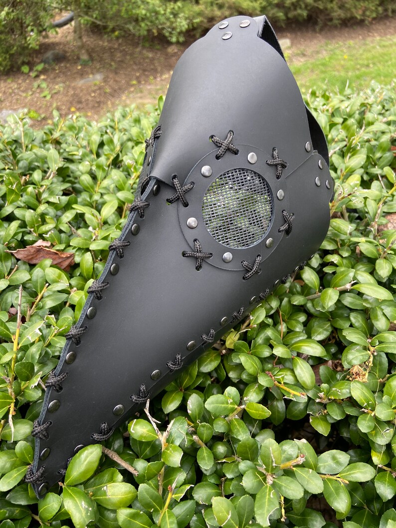 Executive Leather Plague Doctor Mask - Etsy