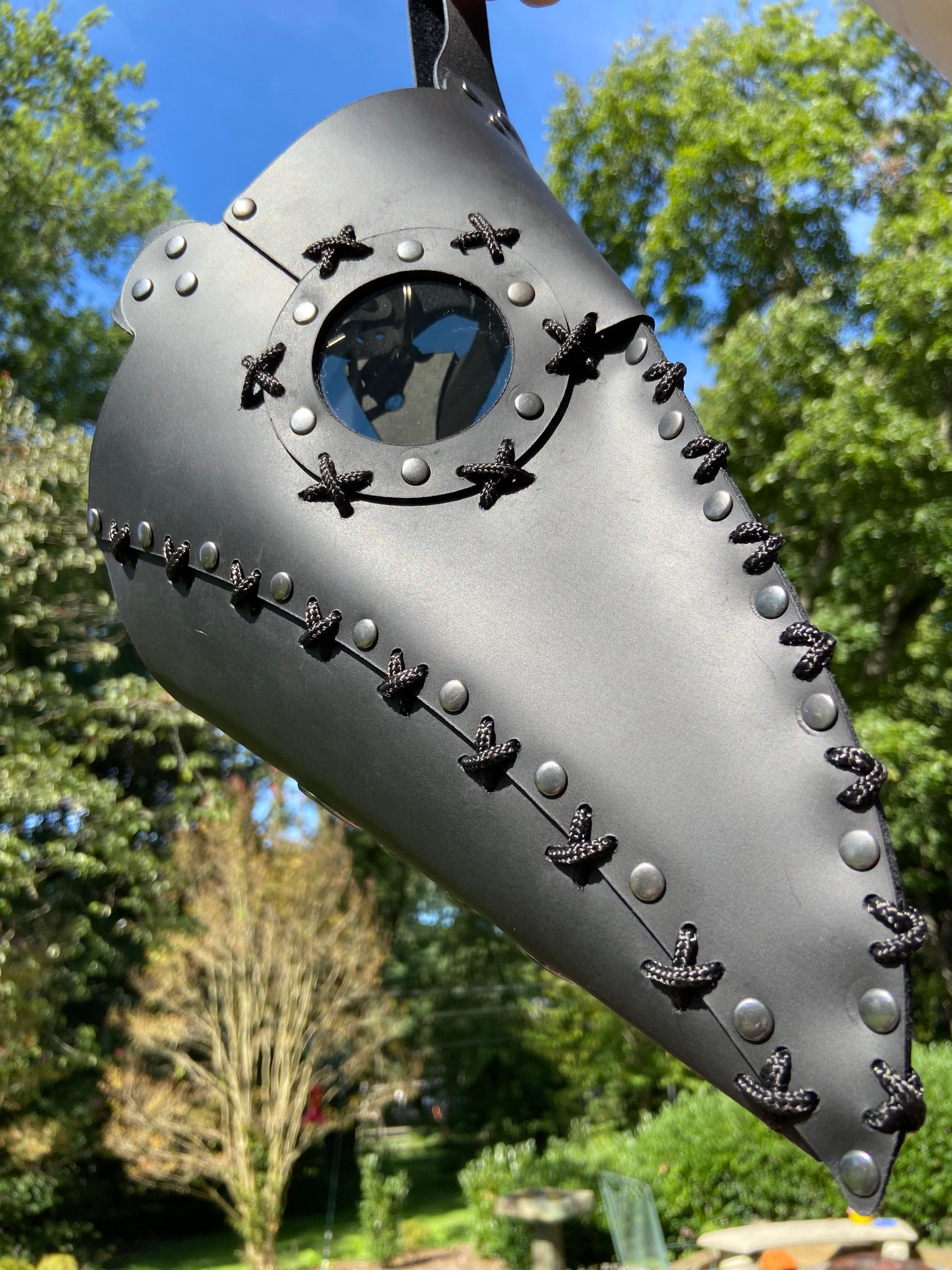 Executive Leather Plague Doctor Mask - Etsy