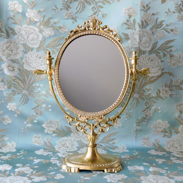 Antique Standing Mirror - Etsy