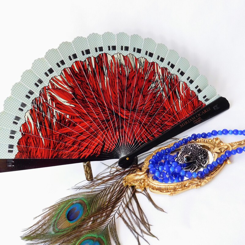 Wooden Hand Fan - Etsy