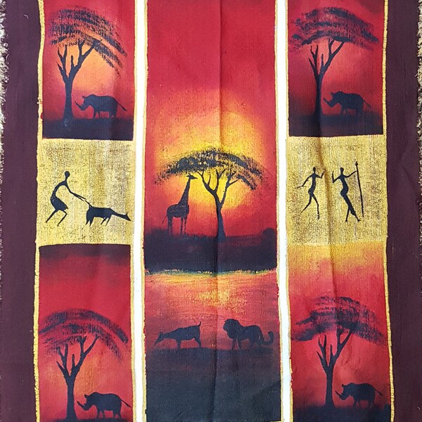 Batik Print Fabric - Etsy UK
