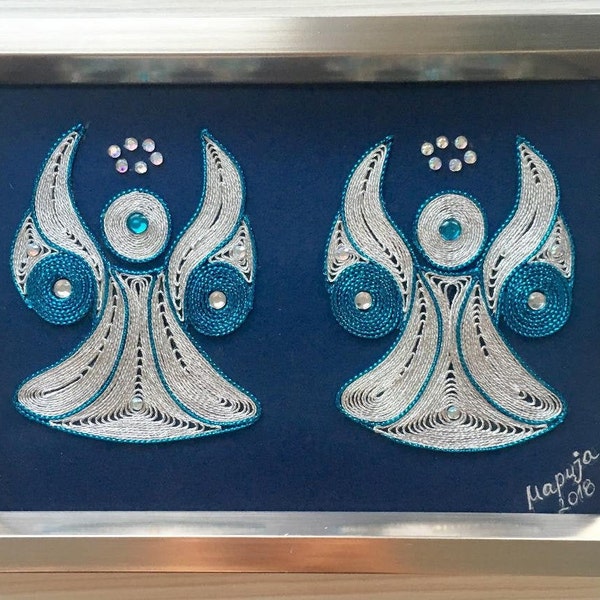 Filigree Angel - Etsy