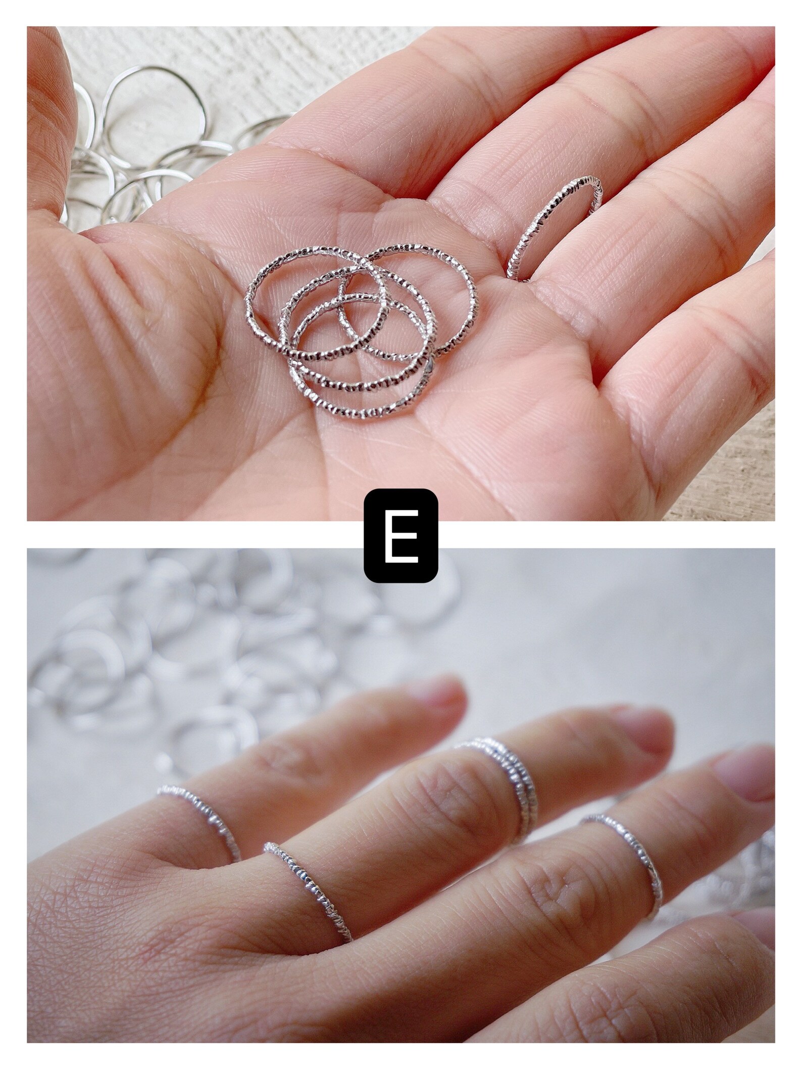 Sterling Silver Tiny Stacking Ring/midi Ring/dainty - Etsy