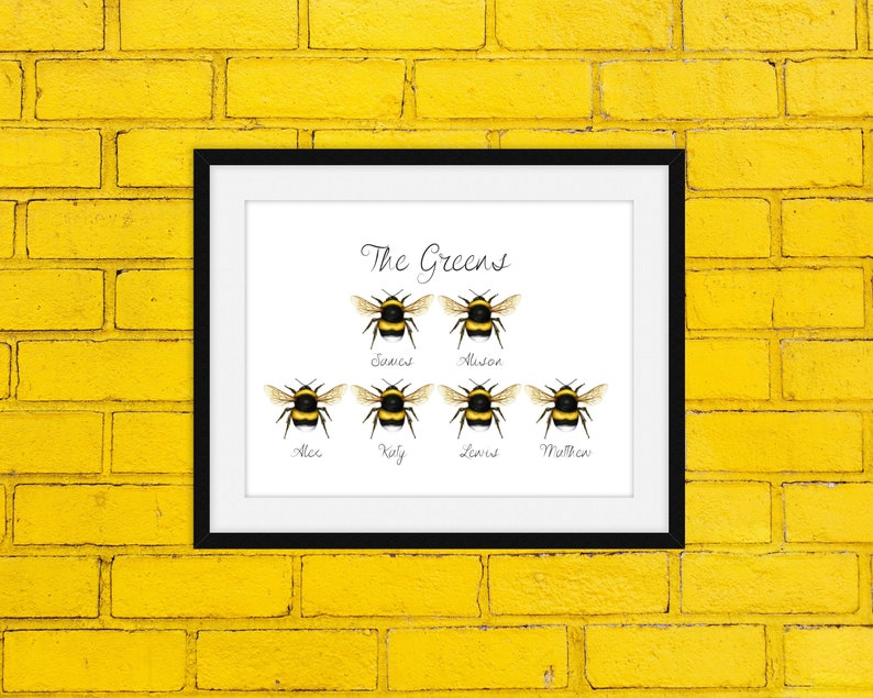 Honeybee Family Tree Stem