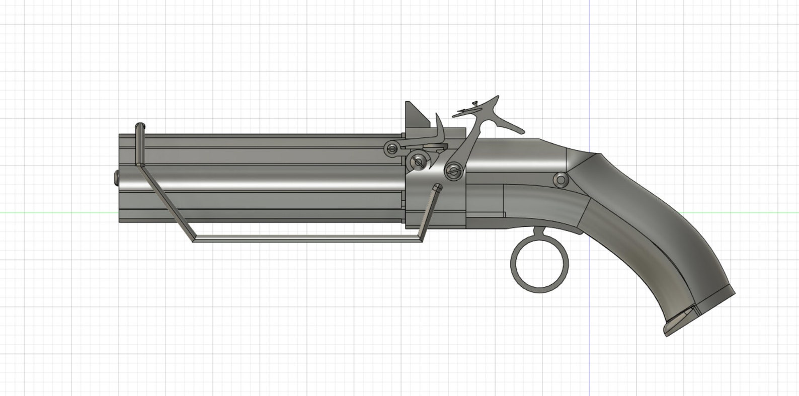 Legend of Vox Machina Percy Inspired Pepperbox 3d File - Etsy UK