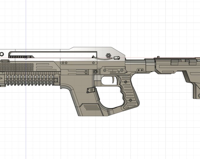 Aliens M41A Pulse Rifle Prop Kit - Etsy