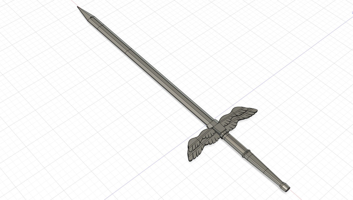 Delicious in Dungeon Laios Sword STL - Etsy