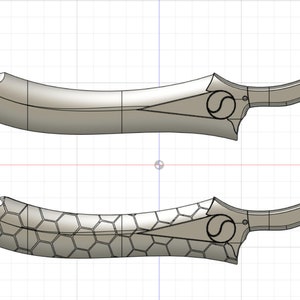 Fate Archers Swords STL Files - Etsy