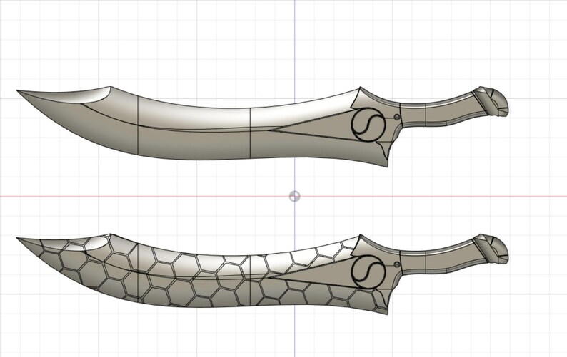 Fate Archers Swords STL Files - Etsy