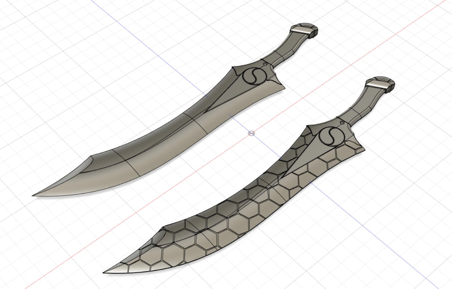 Fate Archers Swords STL Files - Etsy