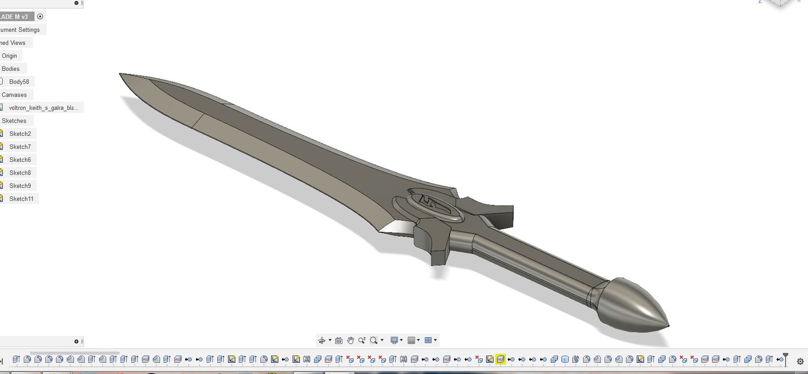Voltron Blade of Marmora Dagger Stl Files - Etsy Canada