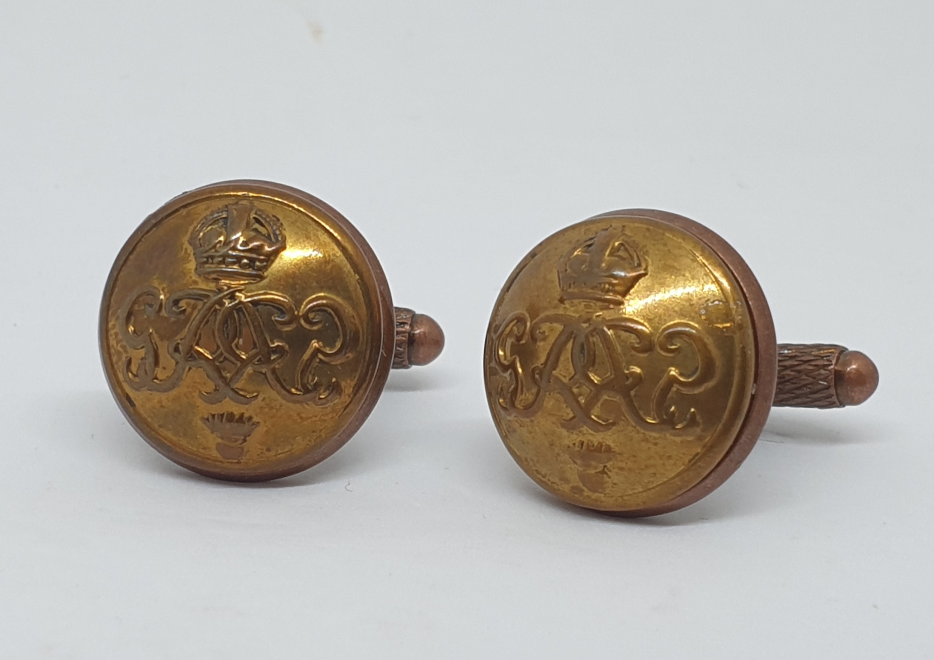 Historical WWII, Second World War, Grenadier Guards Button Cufflinks ...