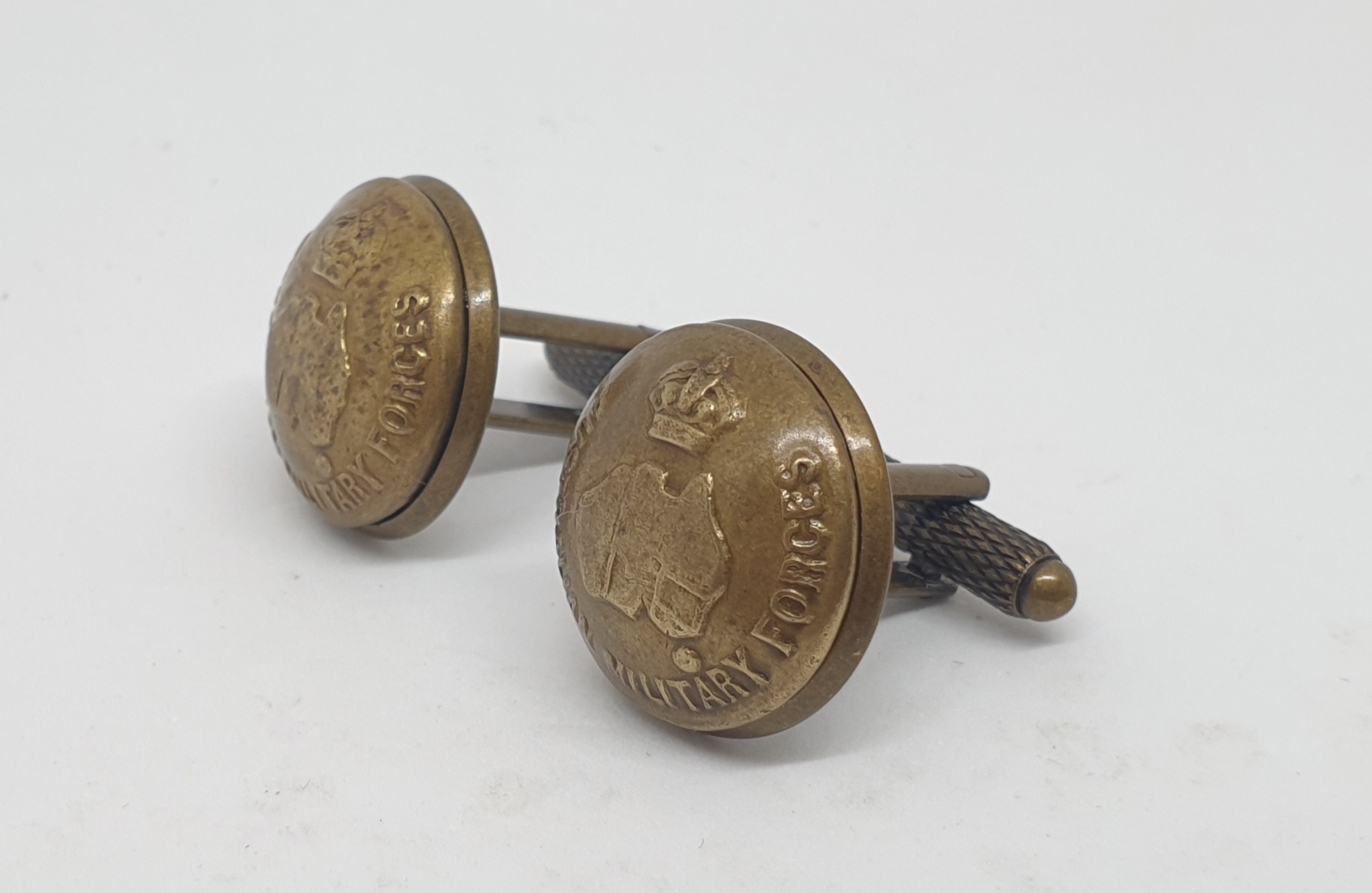 Historical WWI, First World War, Australian Forces Button Cufflinks ...