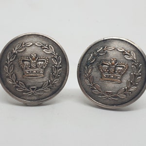 Historical Queen Victoria Royal Crown Lord Lieutenant's Large Button ...