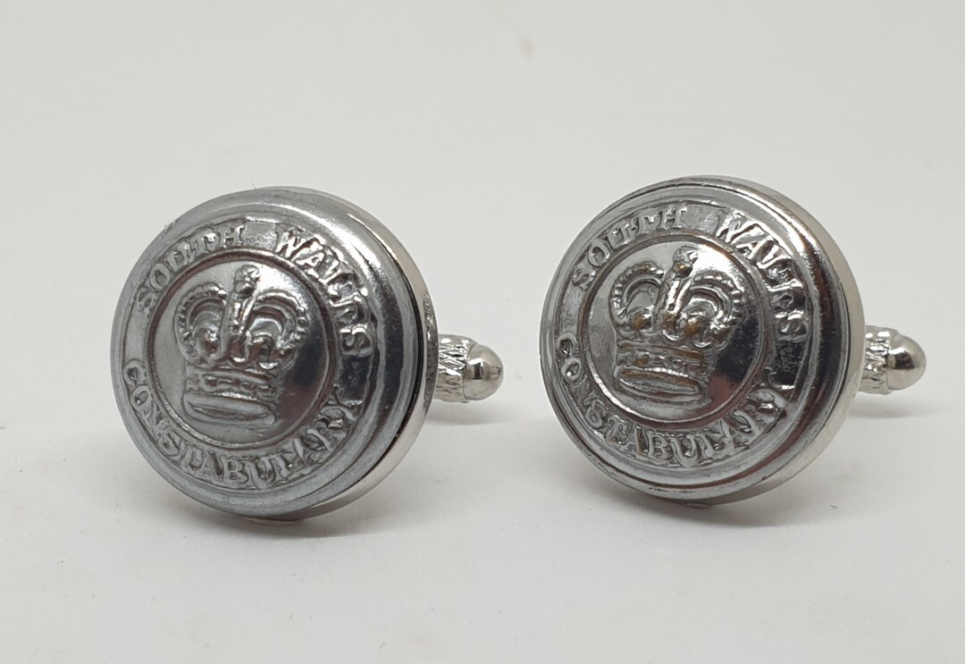Historical Luxury Cufflinks, Police Remembrance, Queen Elizabeth II ...